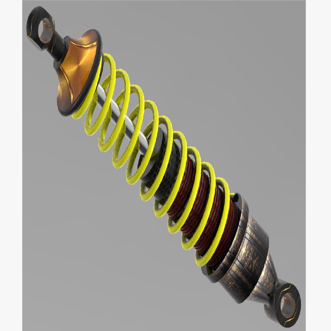 3D Shock Absorber Shock Absorbing How Do Shocks Work New Shocks 3d ...