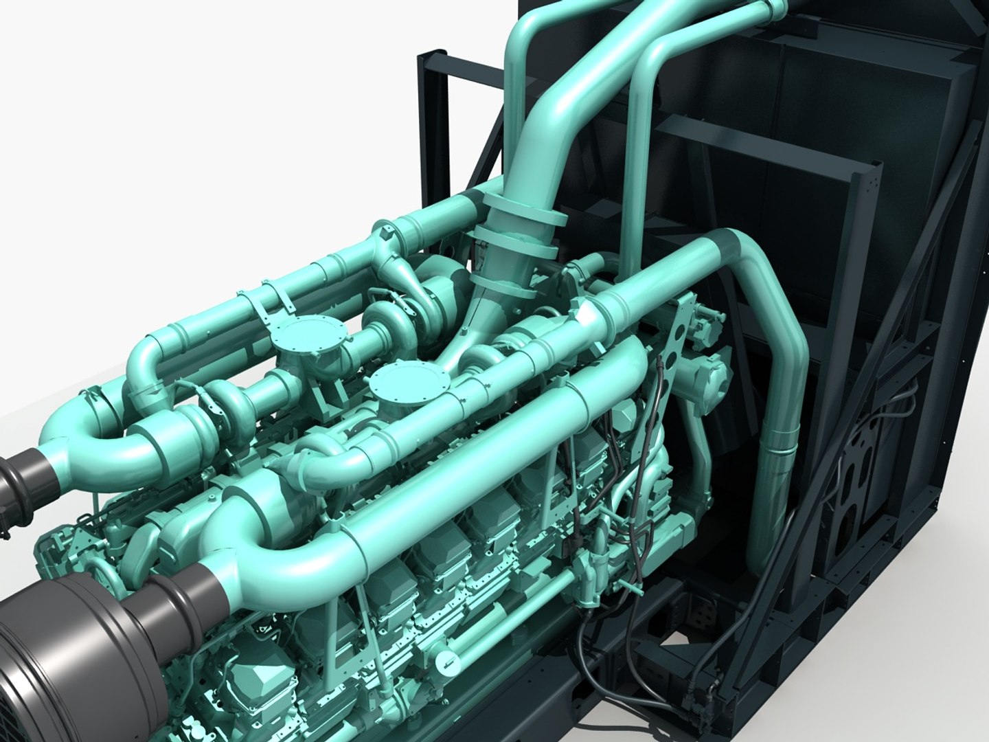 3D Diesel Generator - TurboSquid 1227748