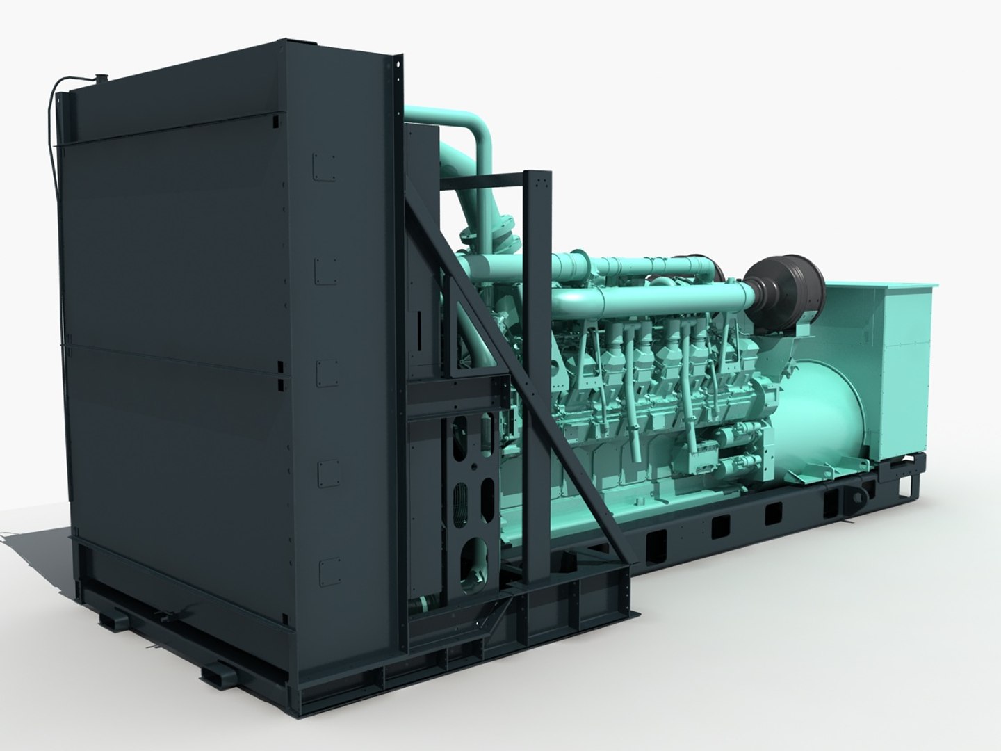 3D Diesel Generator - TurboSquid 1227748