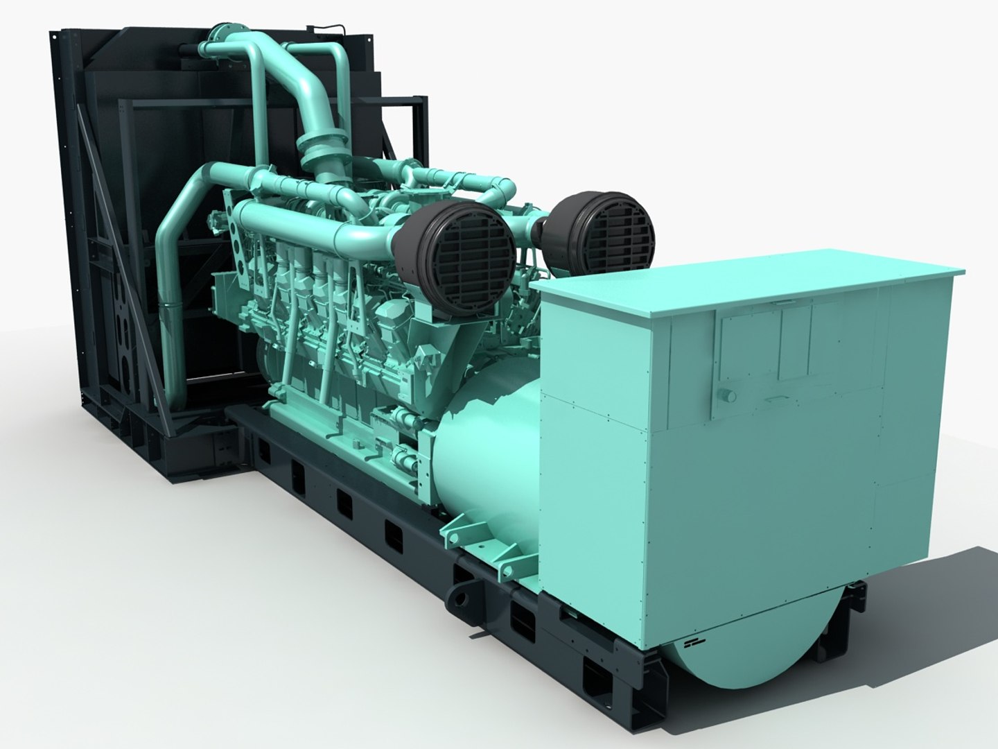 3D Diesel Generator - TurboSquid 1227748