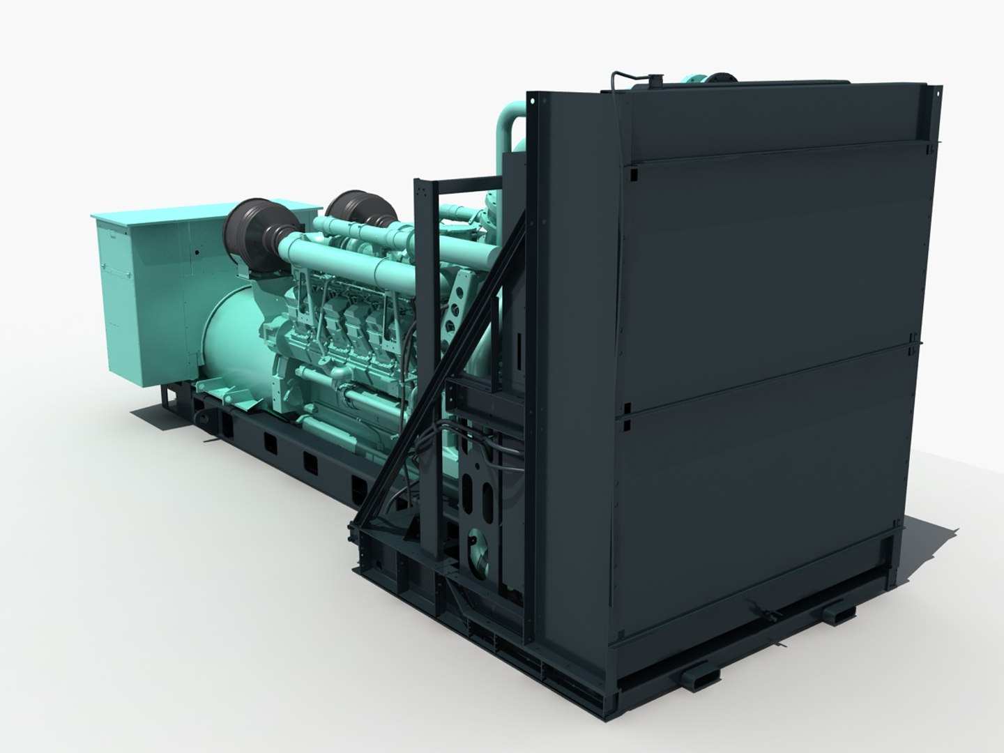 3D Diesel Generator - TurboSquid 1227748