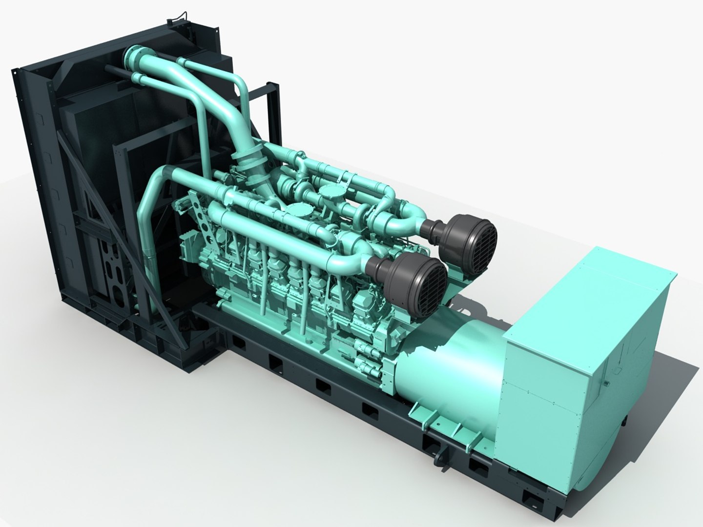 3D Diesel Generator - TurboSquid 1227748