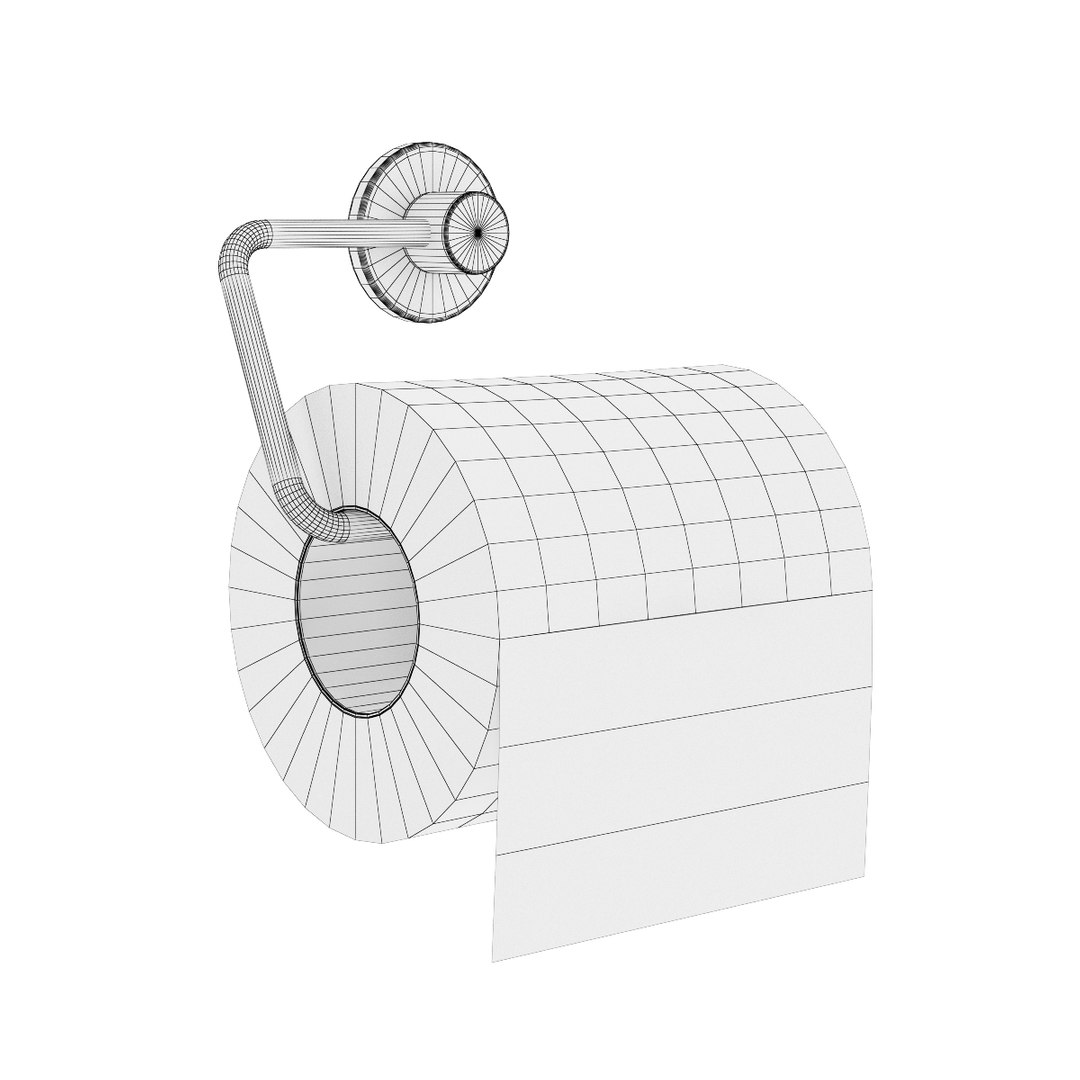 3d Model Toilet Paper