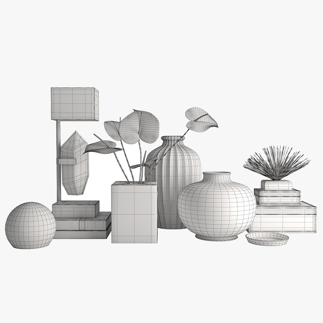 3d Decor Set