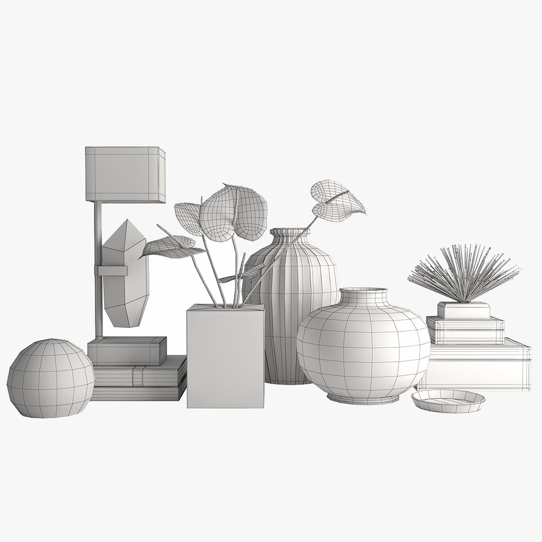 3d Decor Set