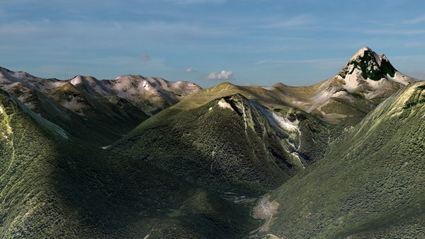 pyrenees mountain landscape max