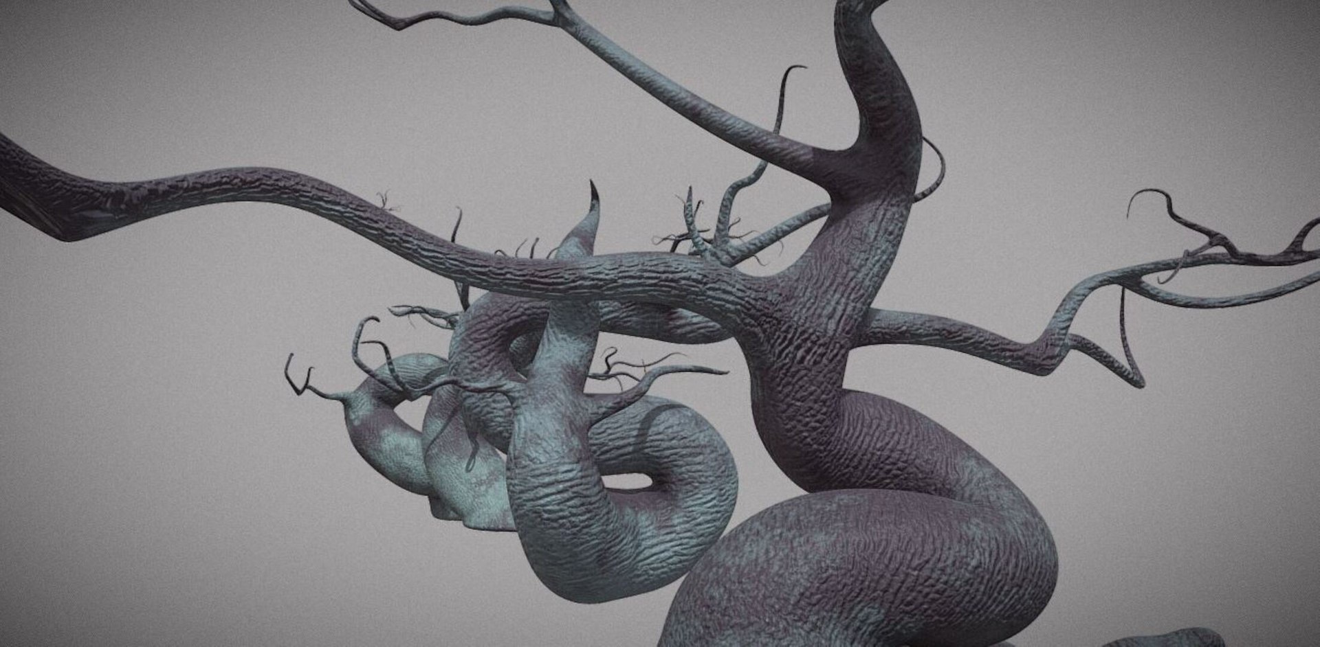 Spooky Tree Pack 3D Model - TurboSquid 1791486