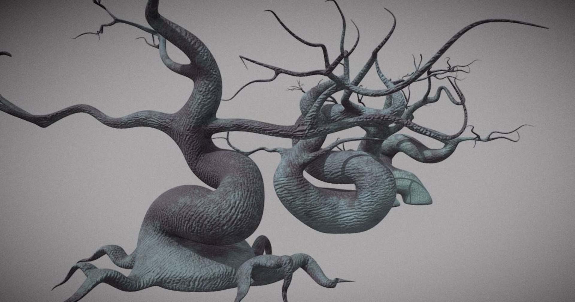 Spooky Tree Pack 3D Model - TurboSquid 1791486