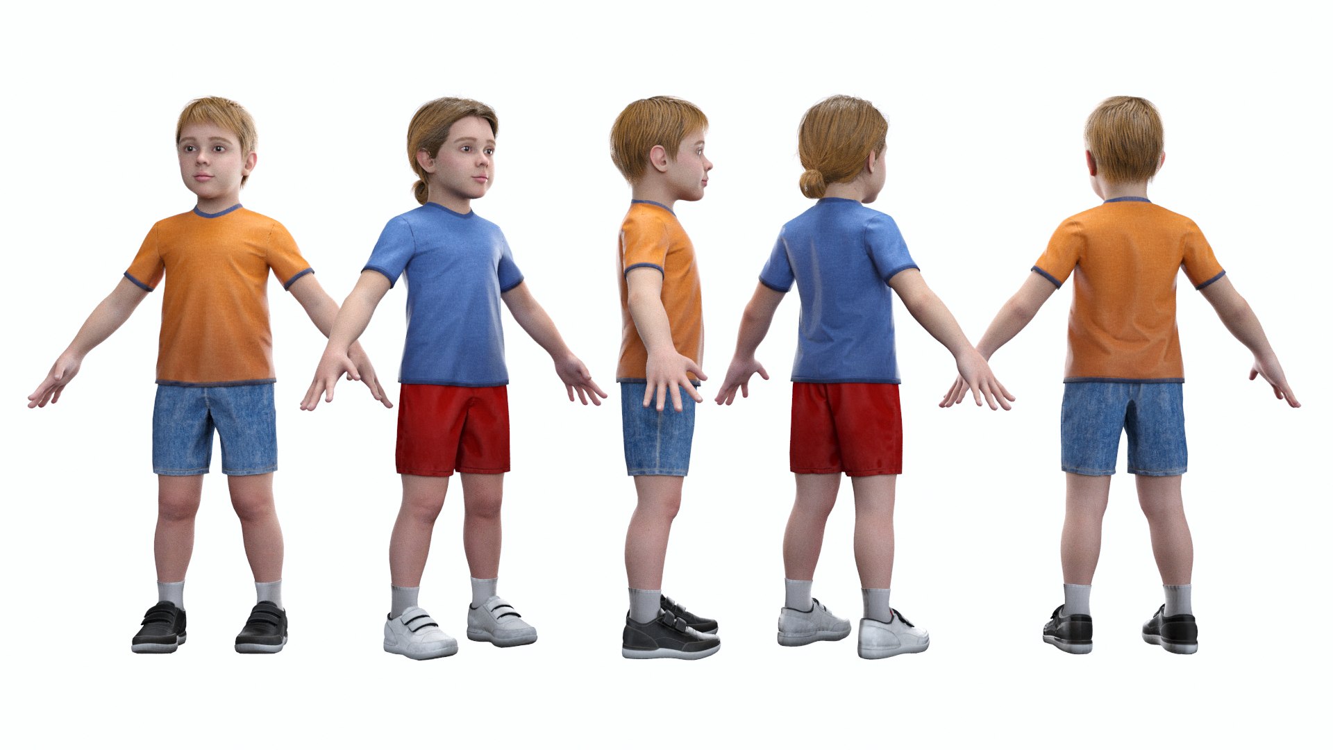 3D Child Model - TurboSquid 2151253