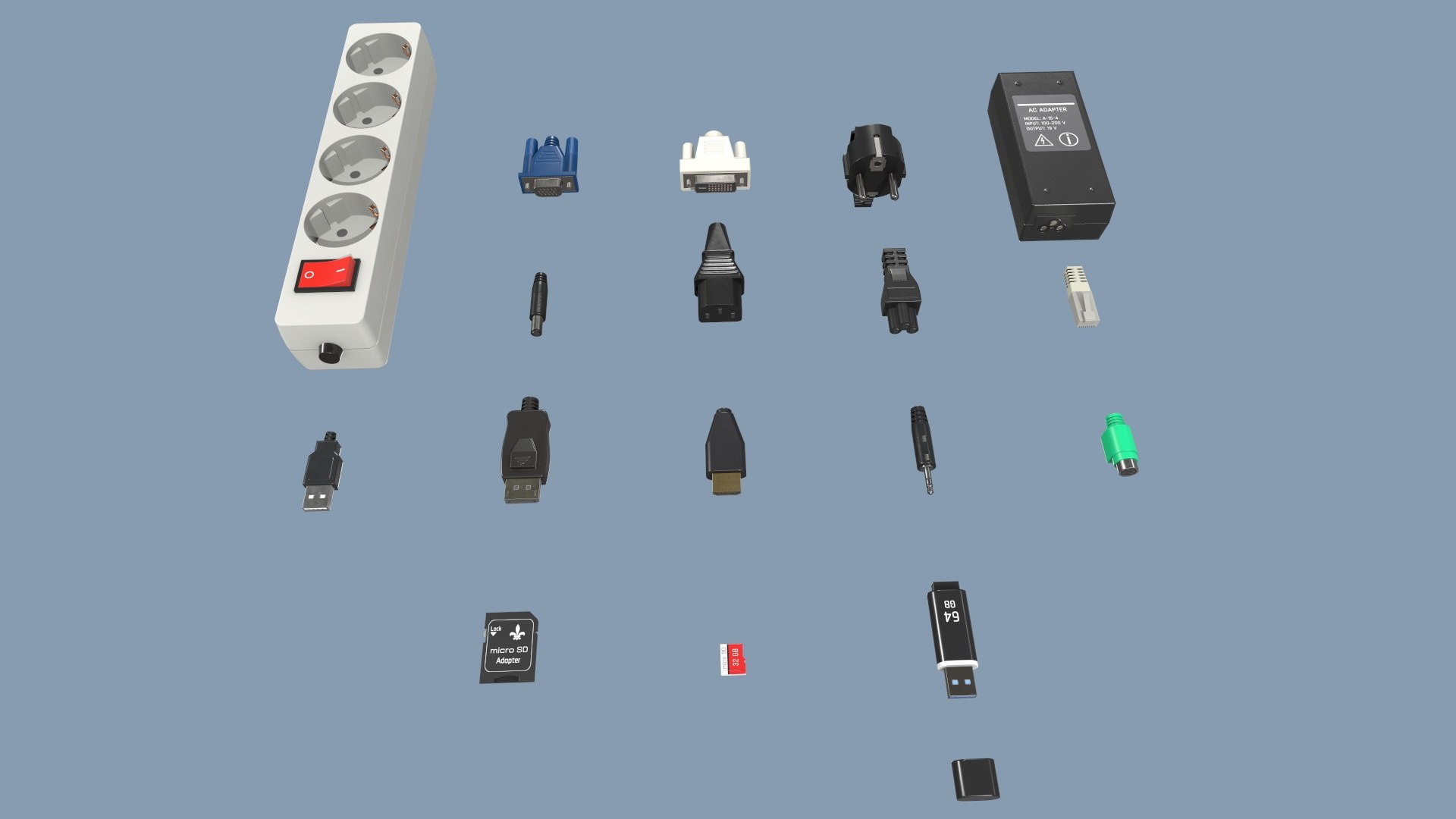 3D Connectors Model - TurboSquid 1830921