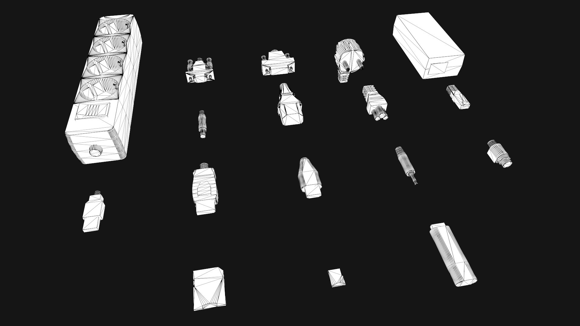 3D Connectors Model - TurboSquid 1830921