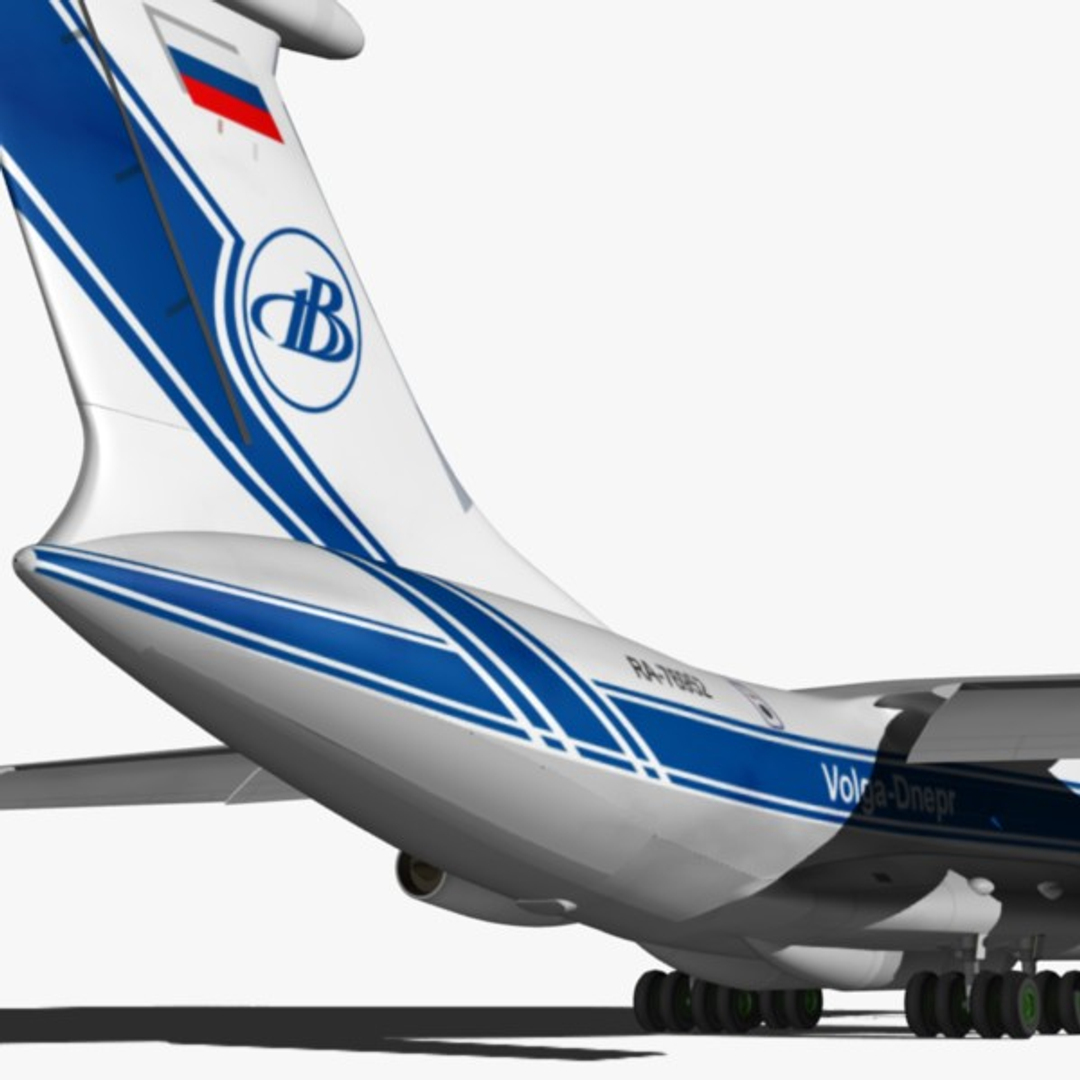 Ilyushin Il-76 3d Model