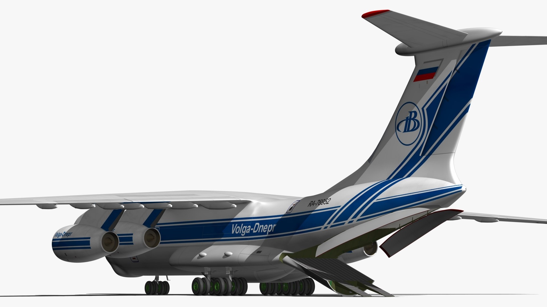 Ilyushin Il-76 3d Model