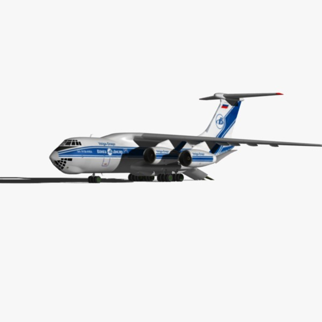 Ilyushin Il-76 3d Model