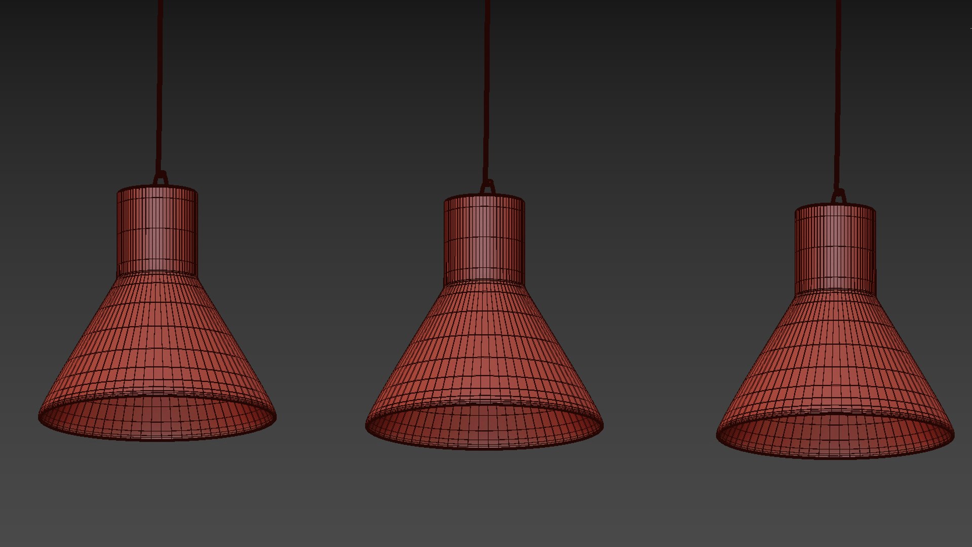 Ceiling Crowdyhouse Funnel Pendant 3D Model - TurboSquid 1554303