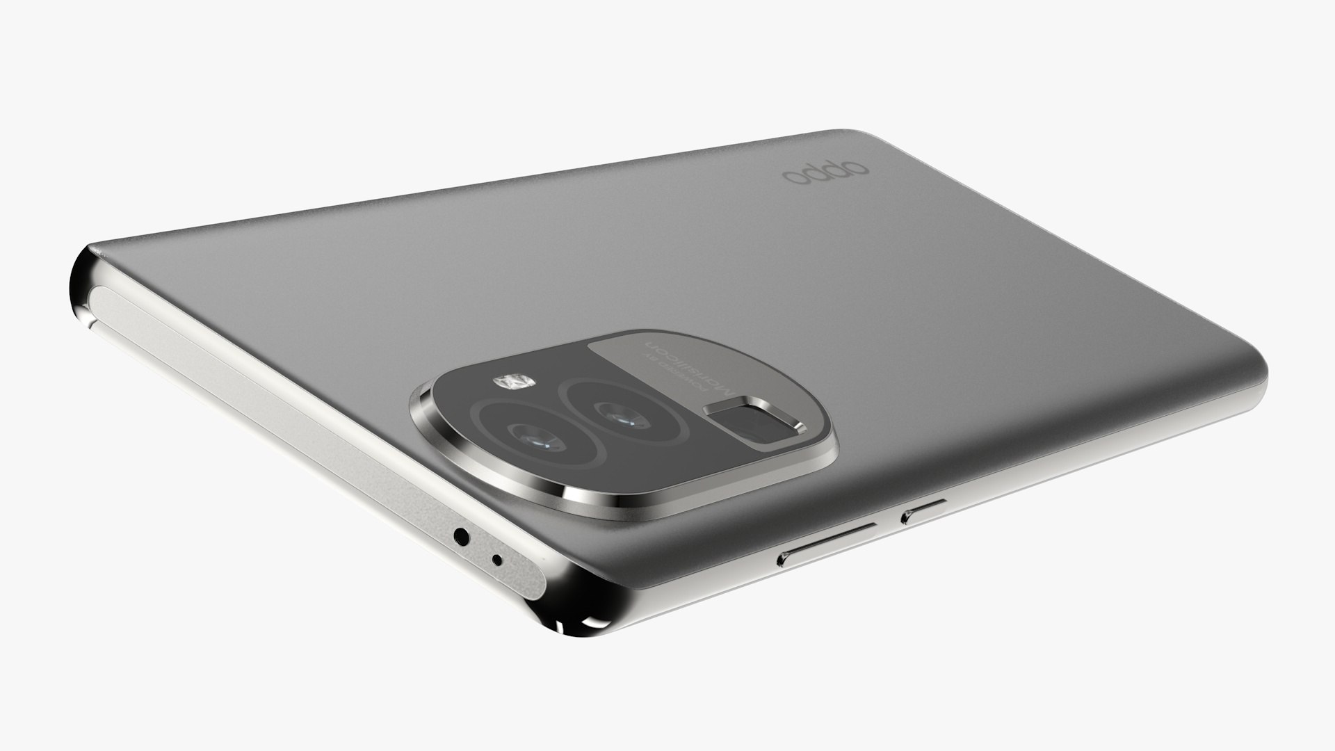 3D Model OPPO Reno 10 Pro Plus Moon Sea Black - TurboSquid 2078736