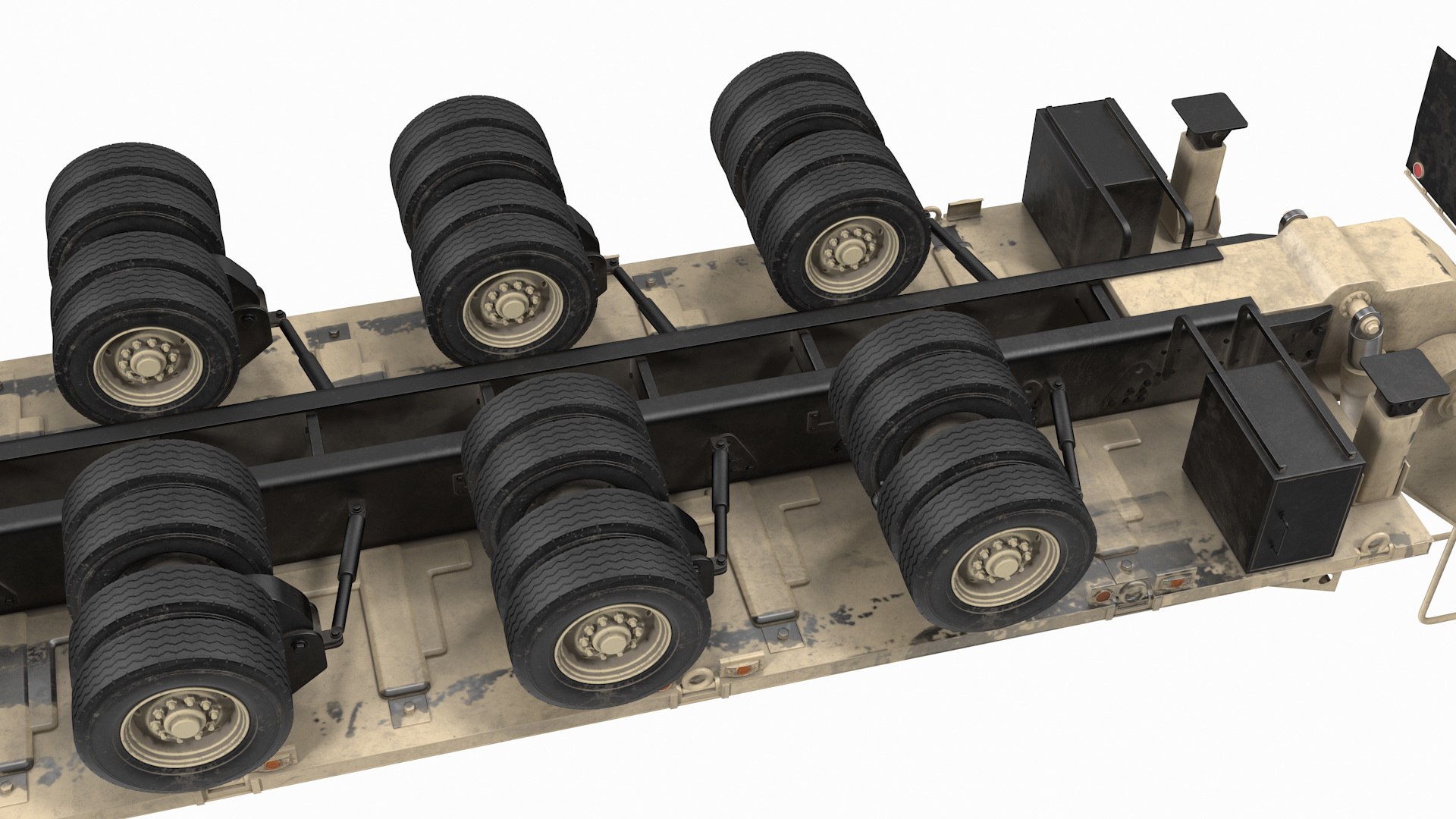 Oshkosh M1070 Truck Tractor 3D - TurboSquid 1440355