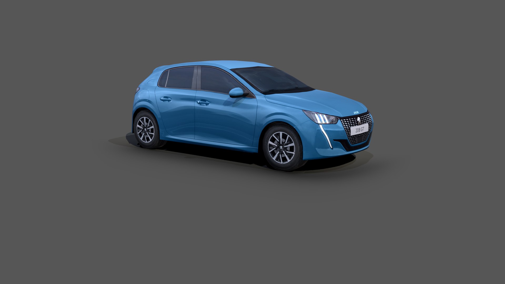 3D Model Peugeot 208 2019 - TurboSquid 1832976