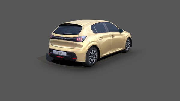3D model Peugeot 208 2019 - TurboSquid 1832976