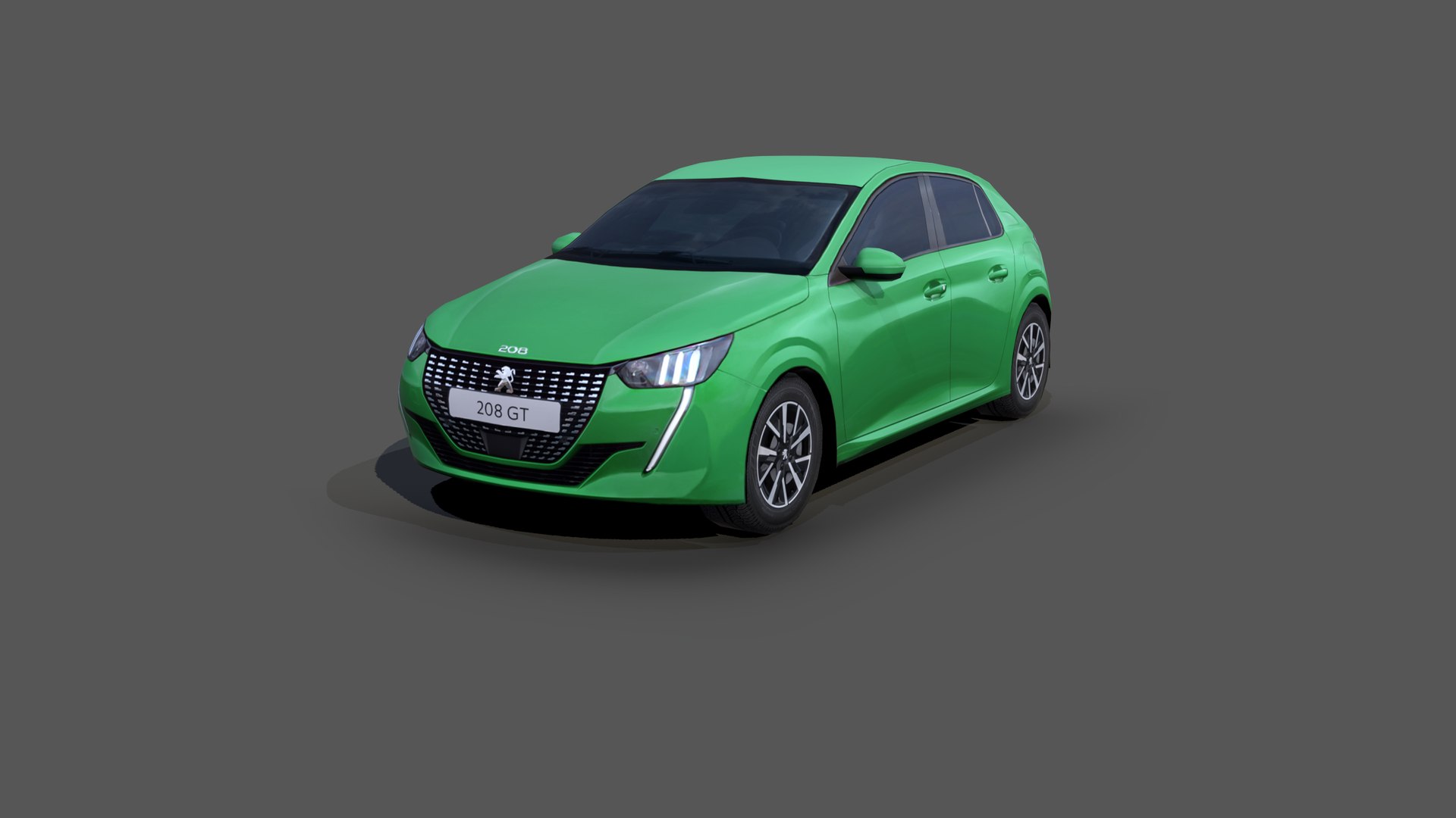 3D Model Peugeot 208 2019 - TurboSquid 1832976