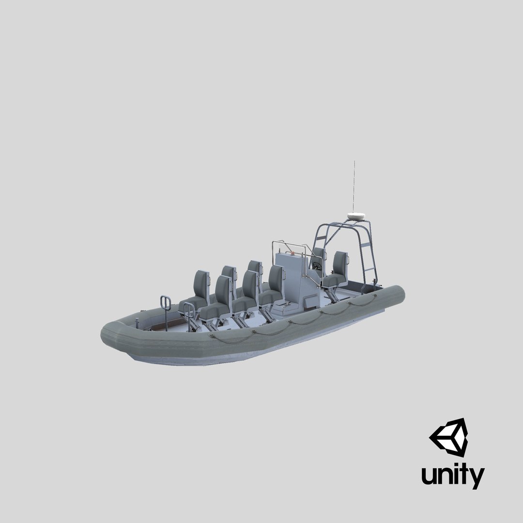 Rigid Rhib Boat Model - TurboSquid 1462090