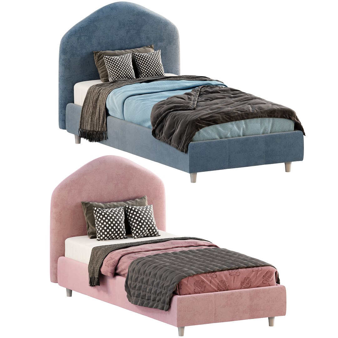 Bed Medea 3D Model - TurboSquid 2014485