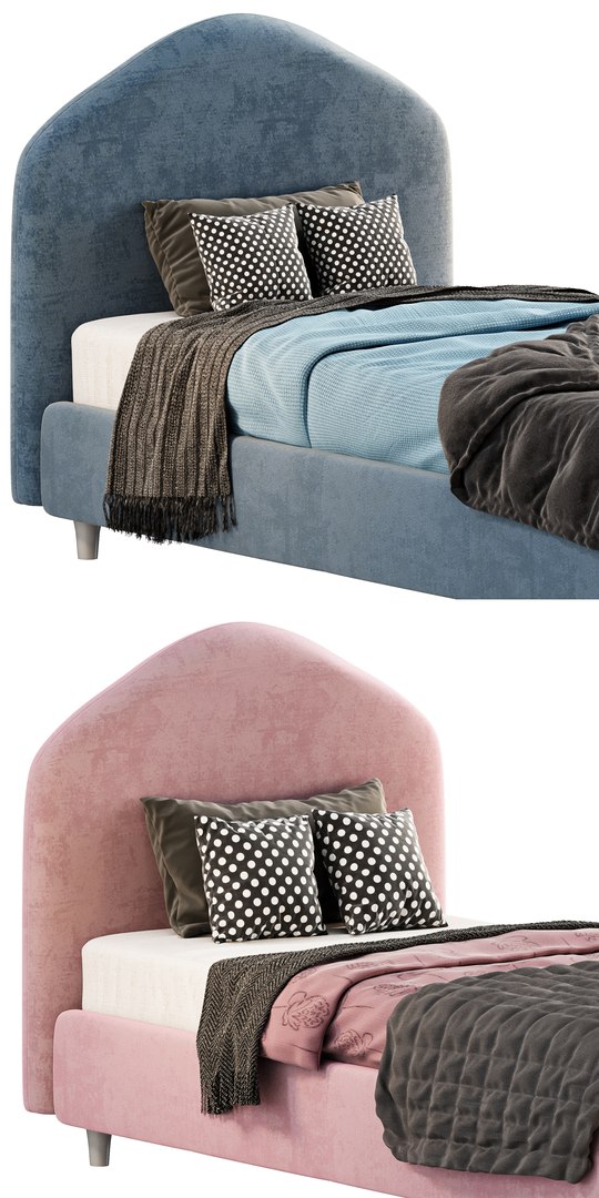 Bed Medea 3D Model - TurboSquid 2014485