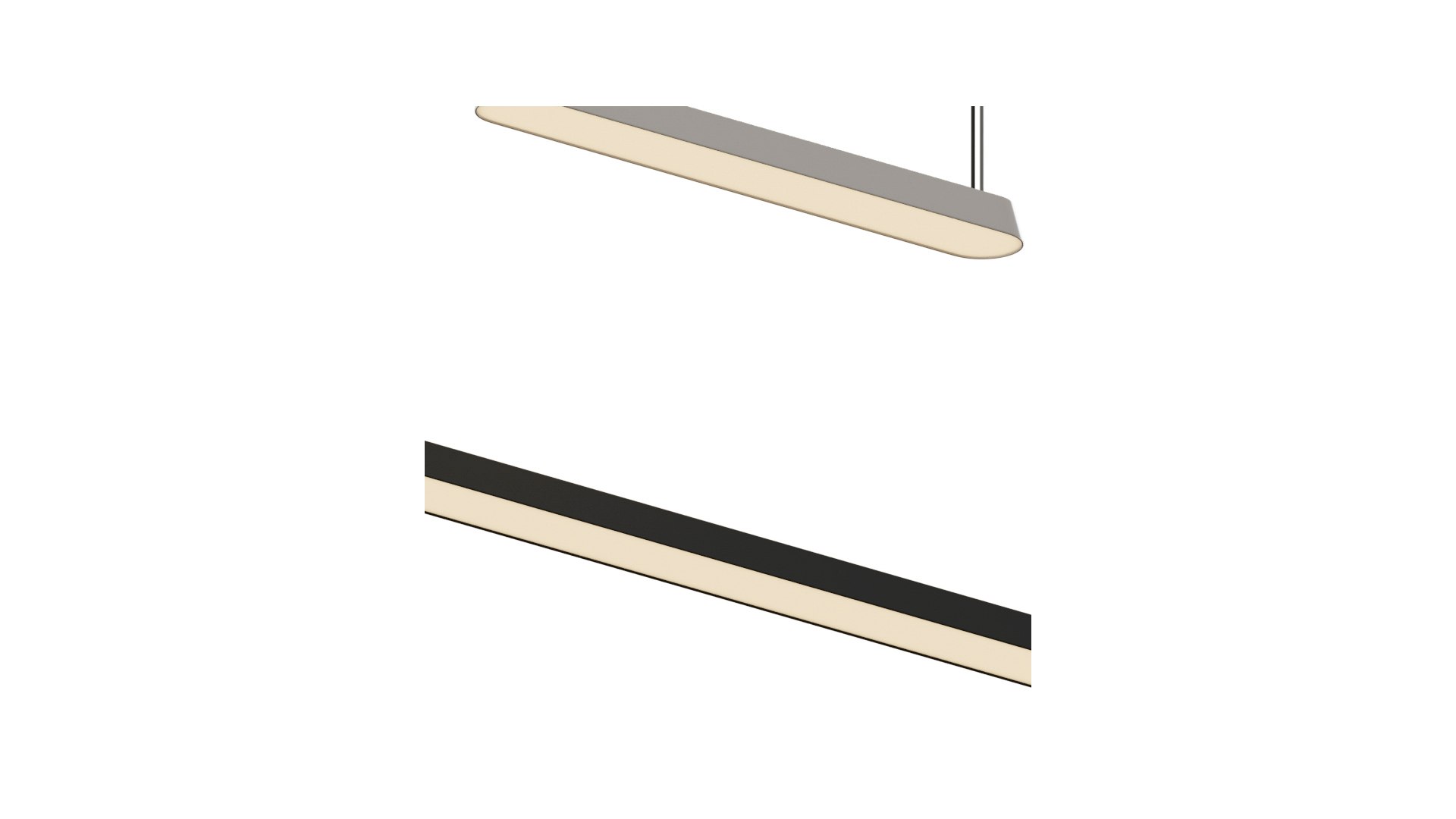 Linear Pendant Lamp 3D Model - TurboSquid 1939913