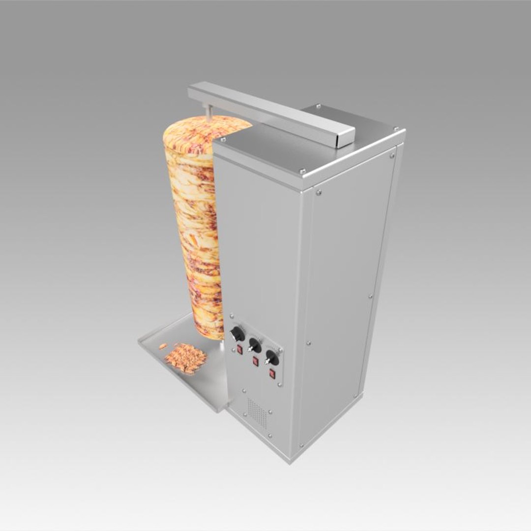 Doner Machine Model - TurboSquid 1345278