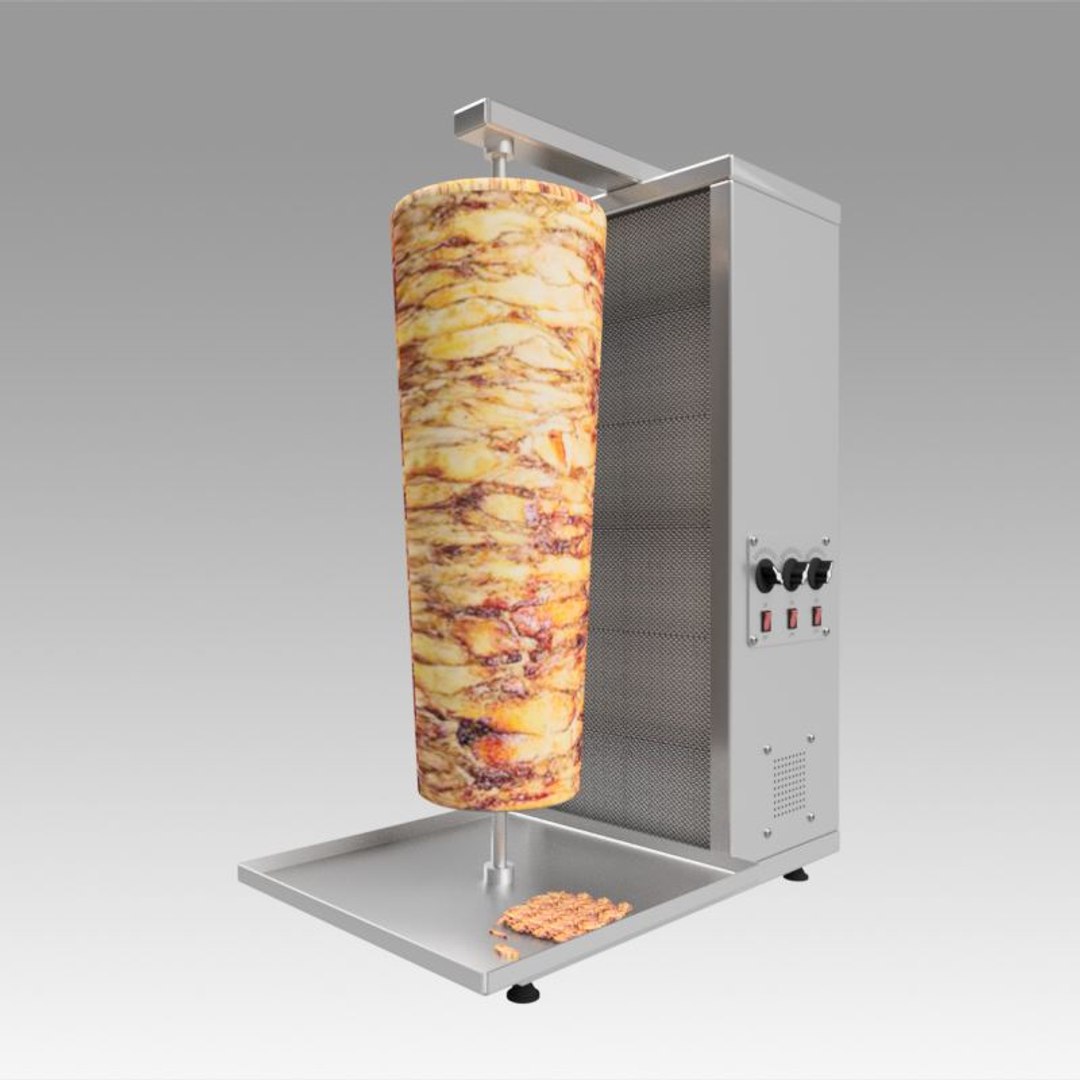 Doner Machine Model - TurboSquid 1345278