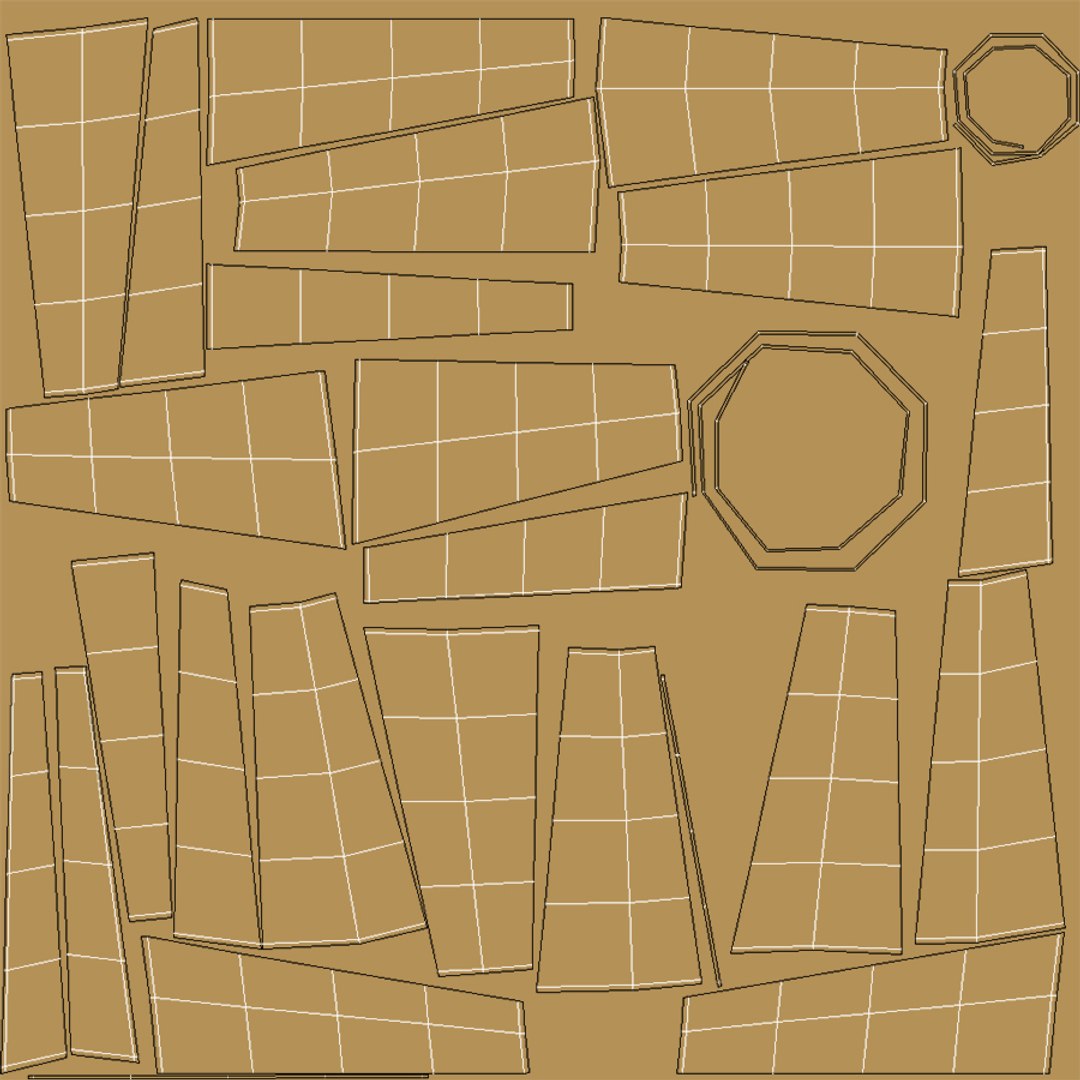 3D Gold Scroll Ribbon - TurboSquid 2047710