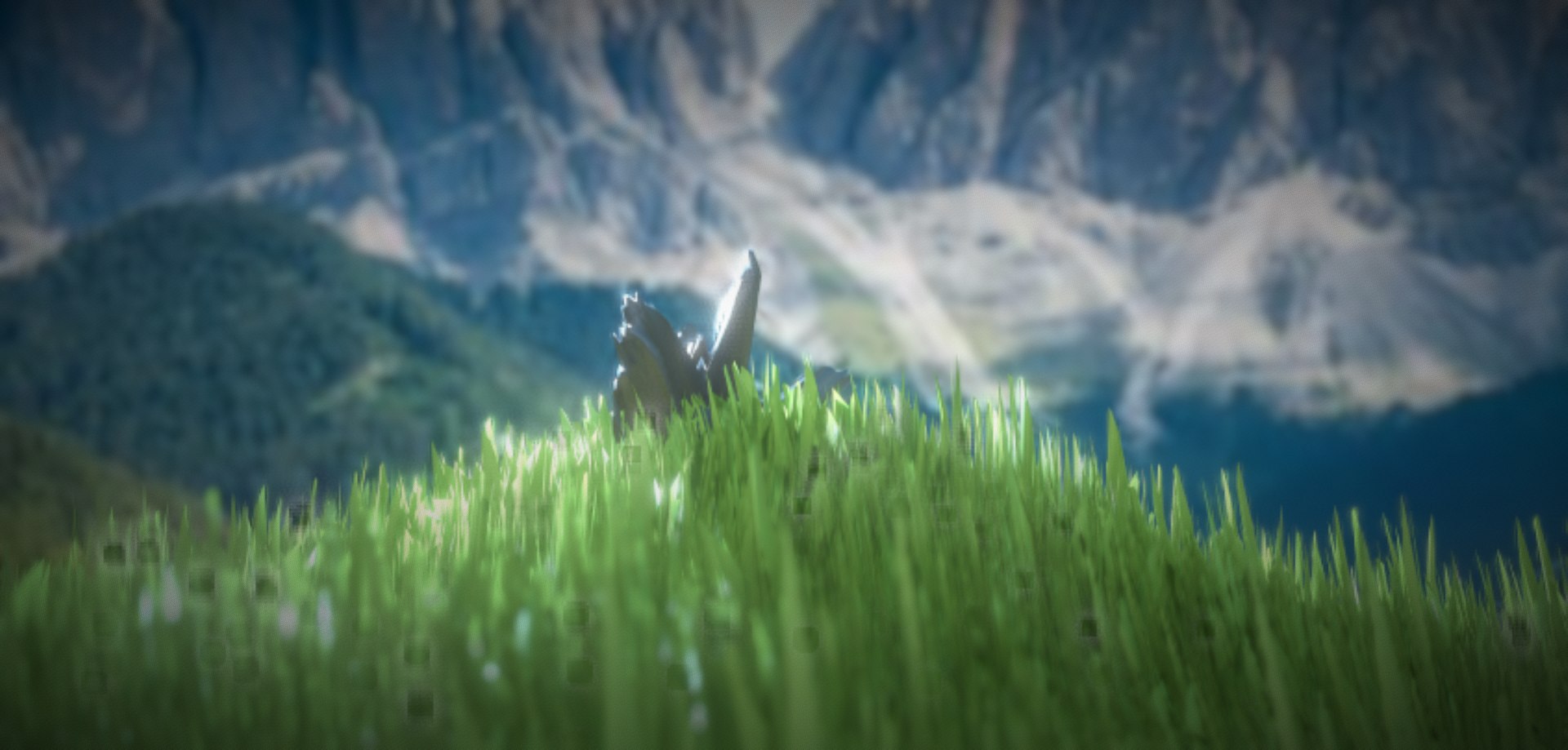 3D GRASS AND ROCK 3D model - TurboSquid 1979008