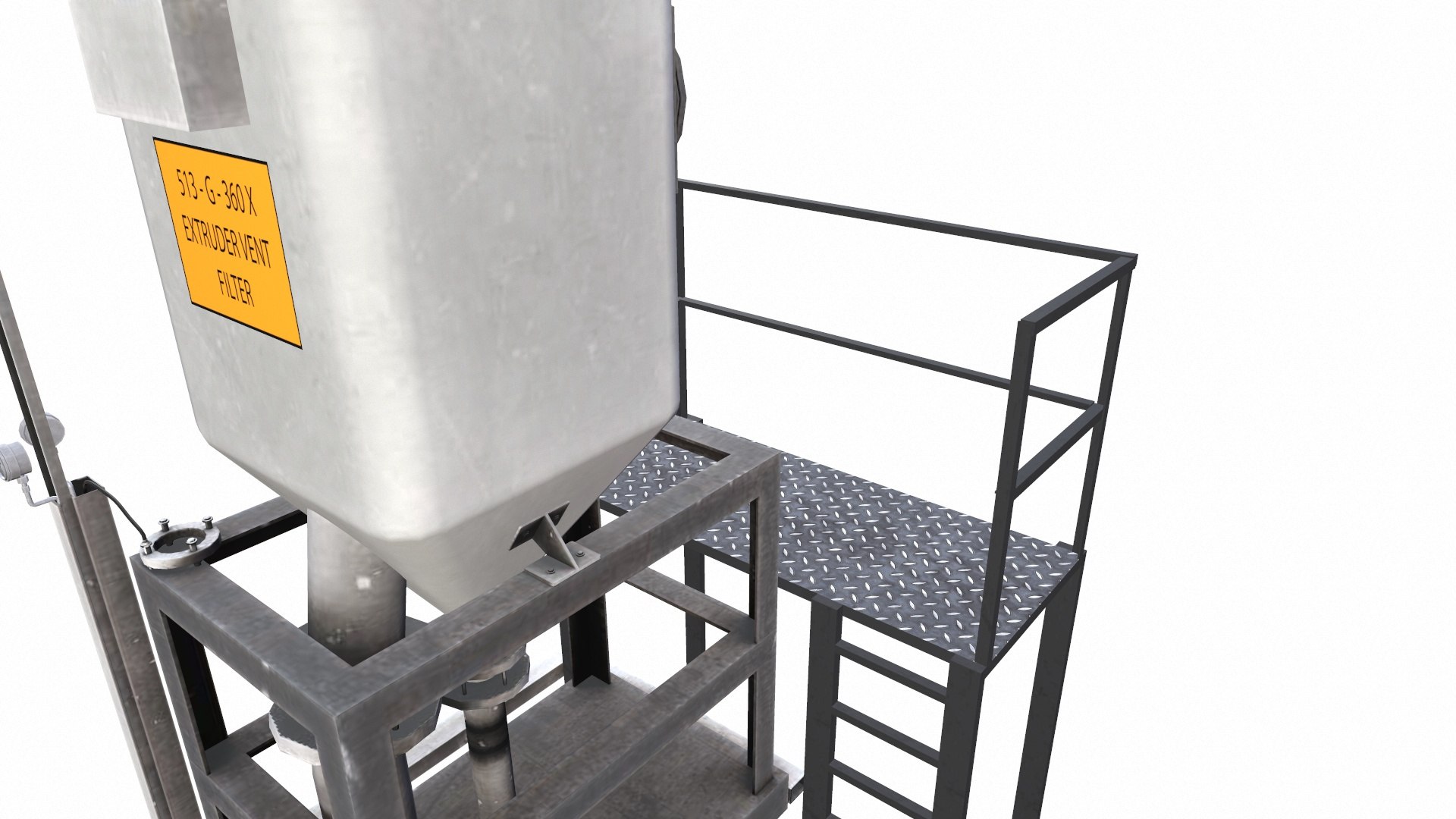 3D Extruder Vent Filter - TurboSquid 2345618