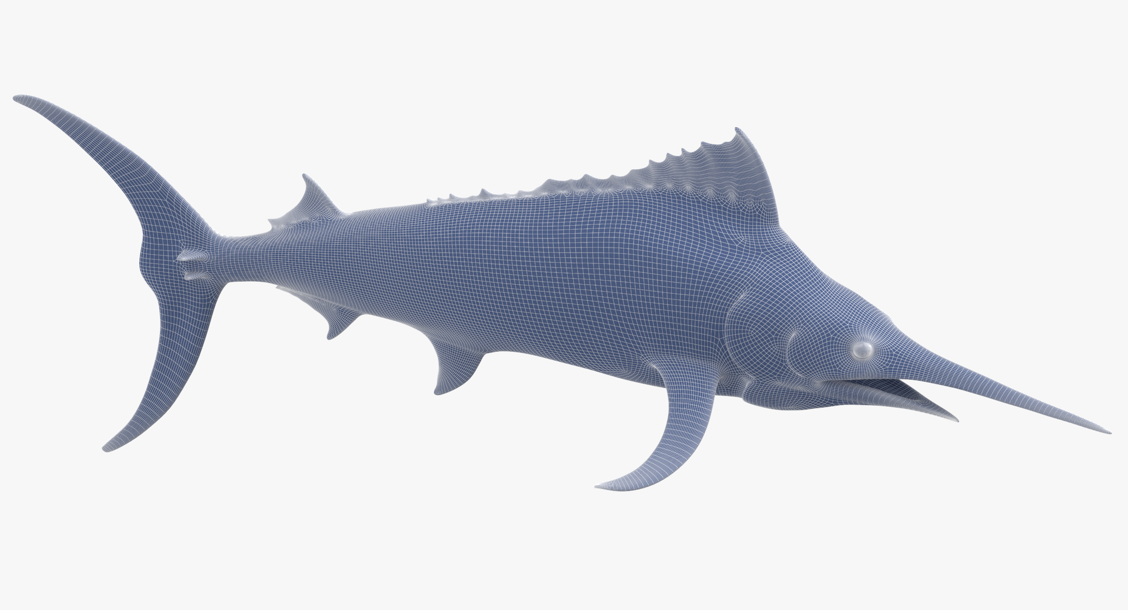 modelo 3d Marlin Negro - TurboSquid 1390971