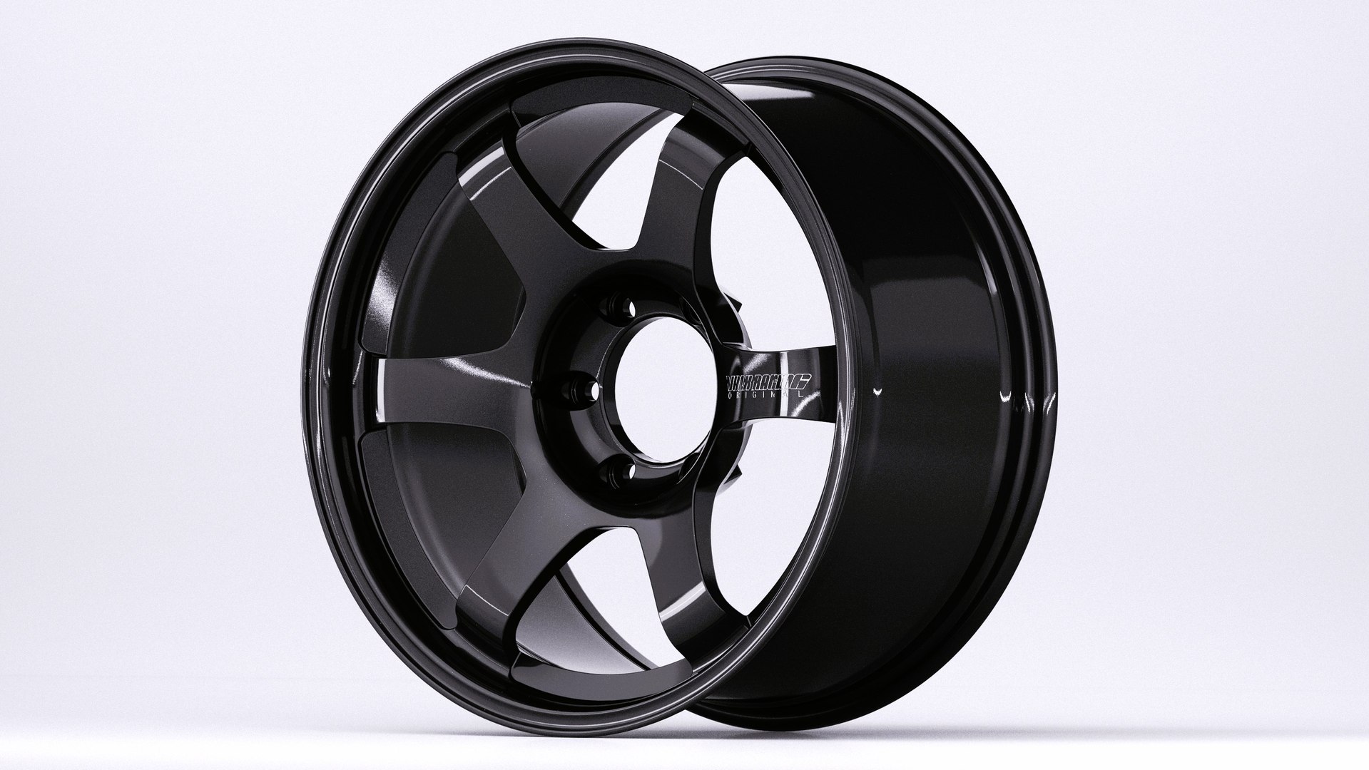 Volk RAYS TE37 Progressive model - TurboSquid 2149373