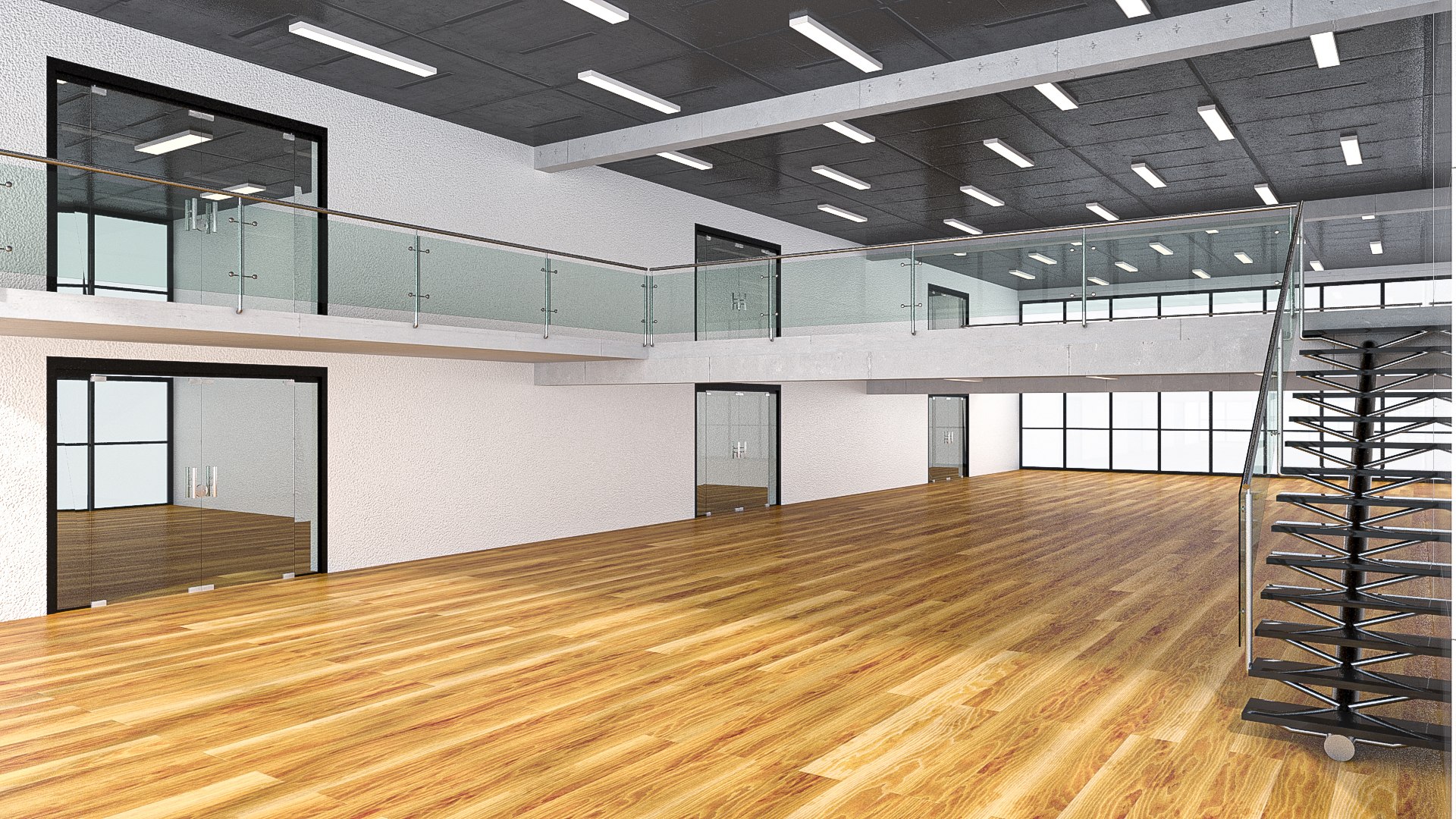 Offices And Commercial Hall Collection 3D Model - TurboSquid 1830955