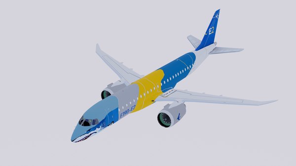3D cockpit embraer 175 e-2 - TurboSquid 1578268