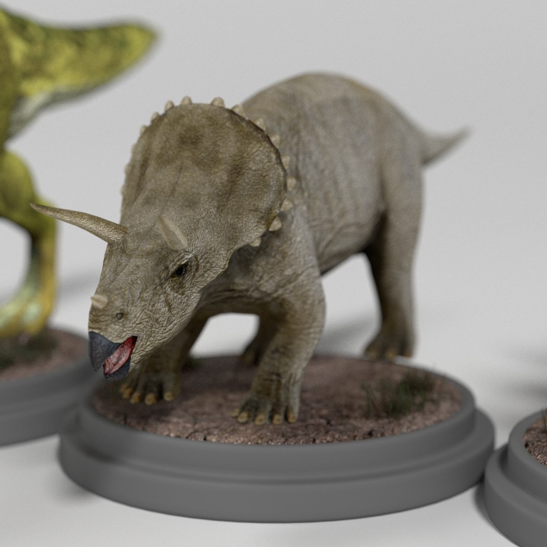 3d model dinosaur pack