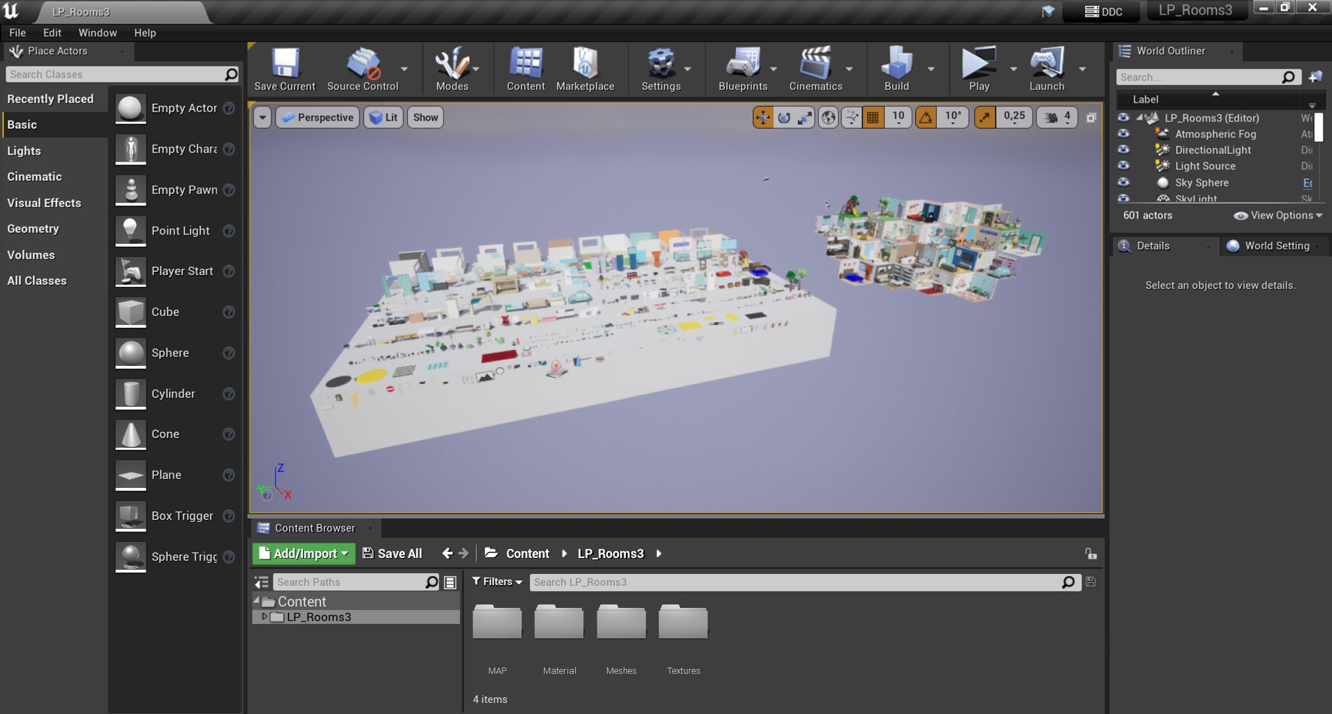 3D Model Low Poly Rooms Interior 3 Low-poly 3D Model - TurboSquid 1809174