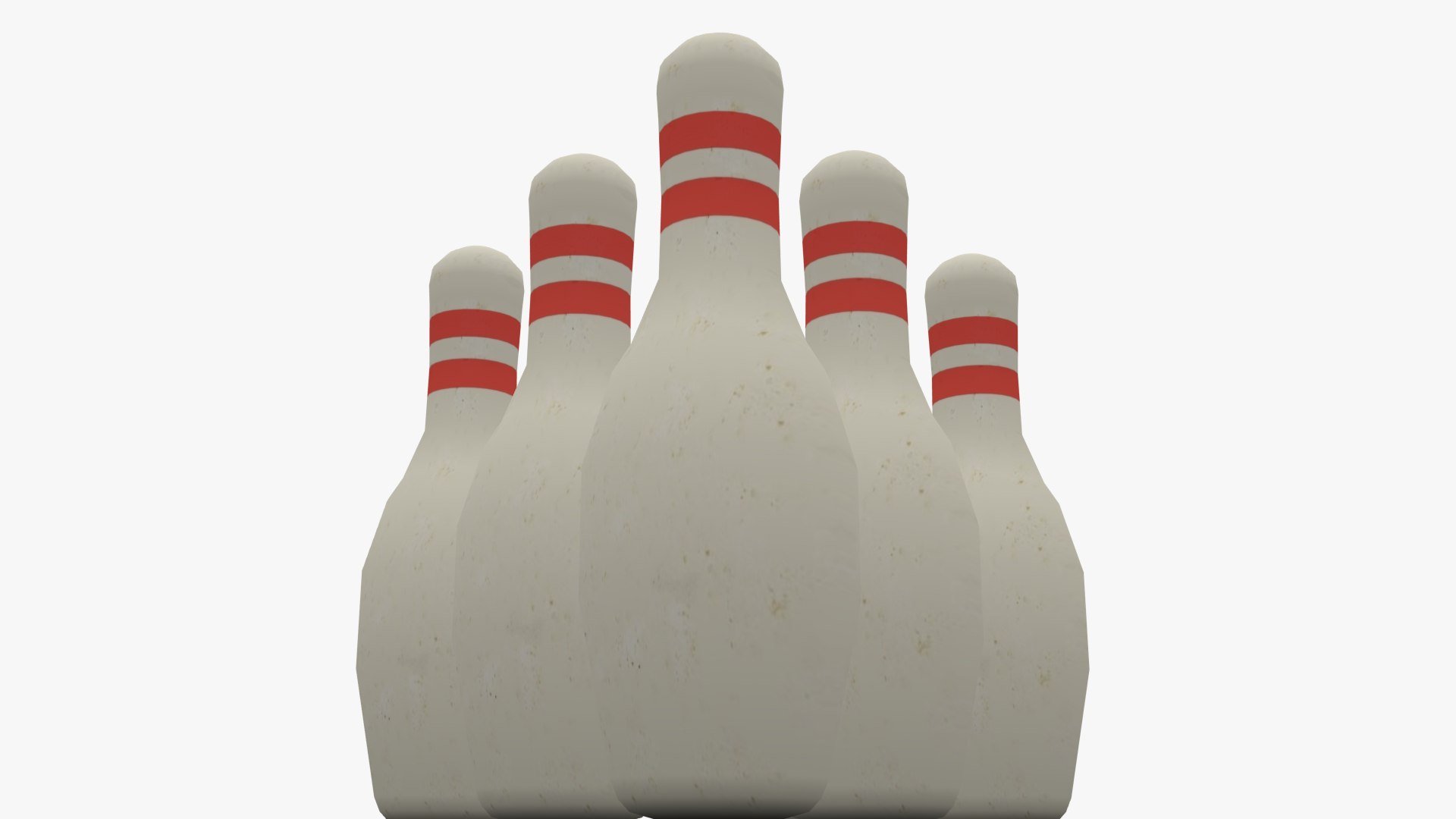3d Ready Bowling Pin Model