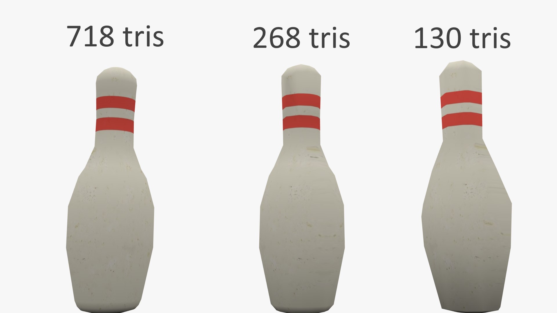 3d Ready Bowling Pin Model