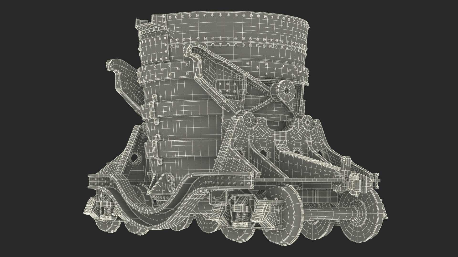 3D модель Шлаковая автомобильная сталь - TurboSquid 2177435