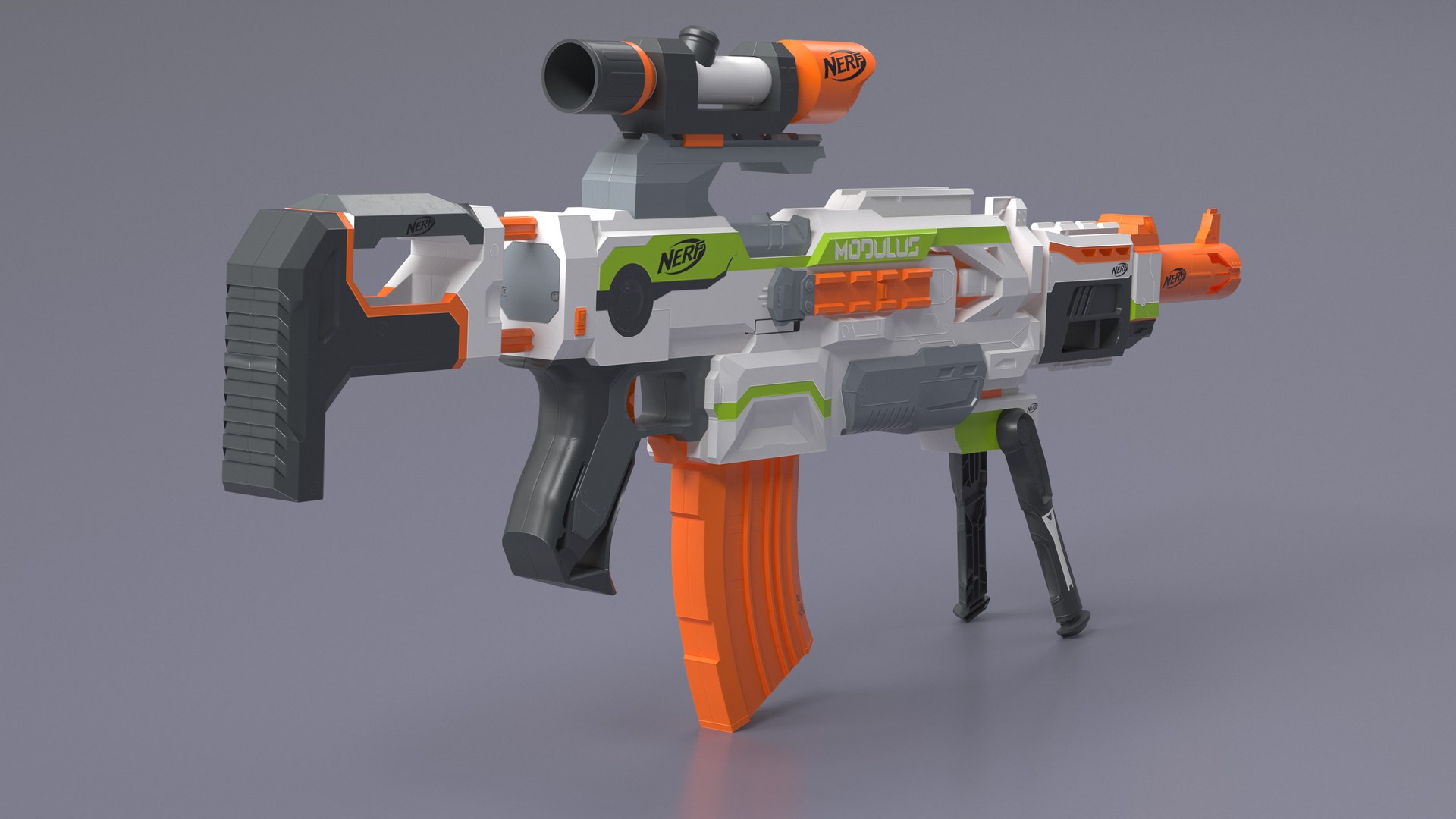 Nerf Modulus ECS-10 3D model - TurboSquid 1918486