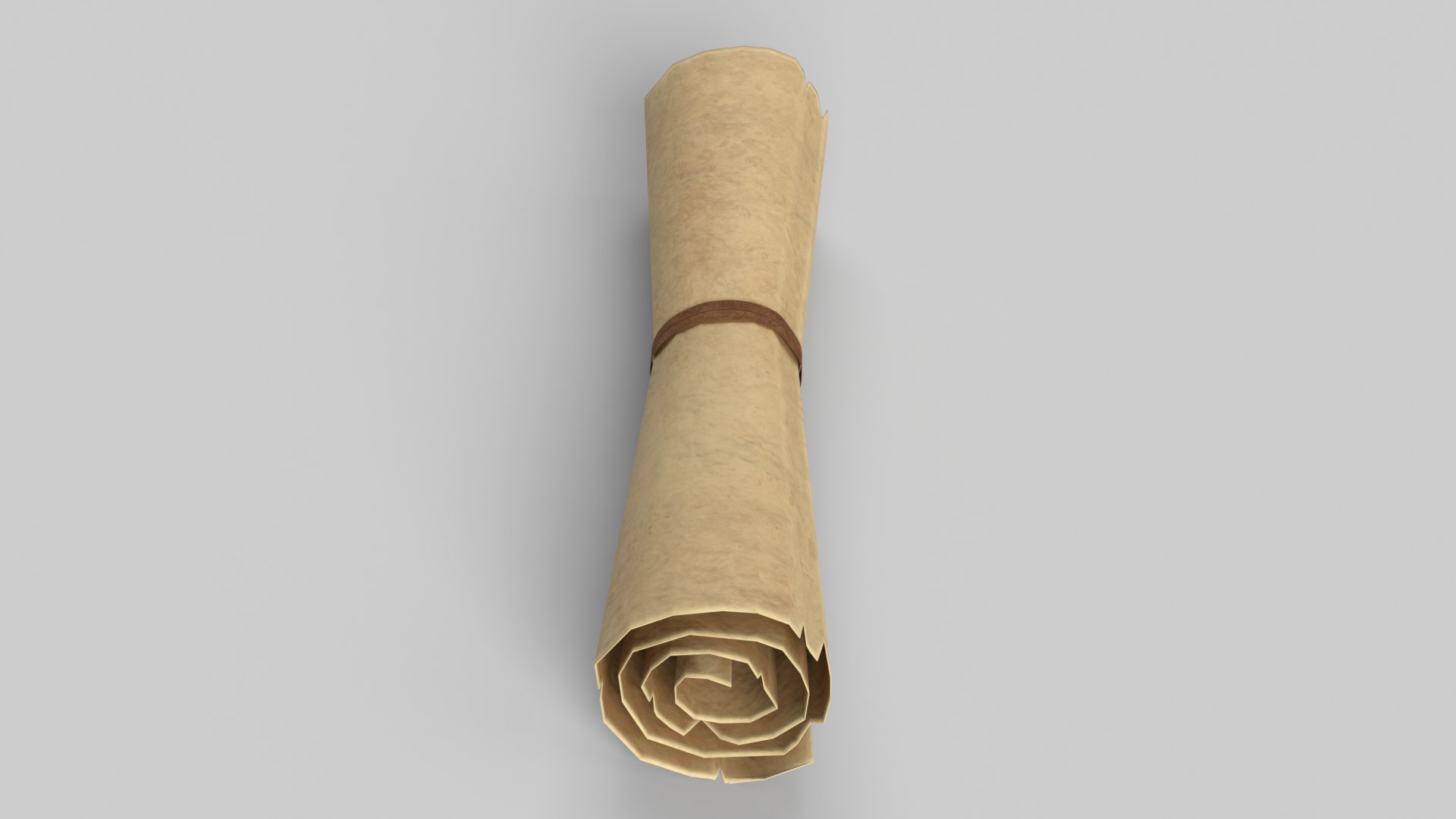 Scroll Rolled 3D - TurboSquid 1576908