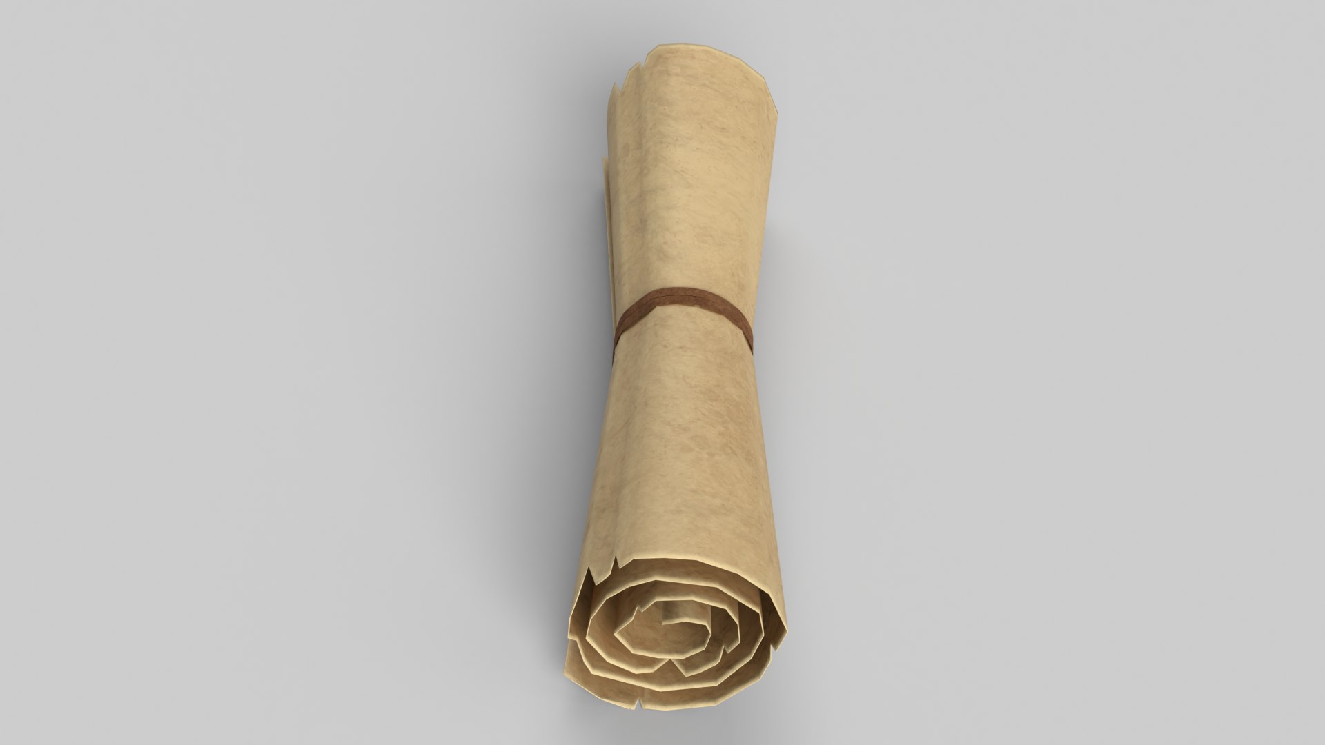 Scroll Rolled 3D - TurboSquid 1576908