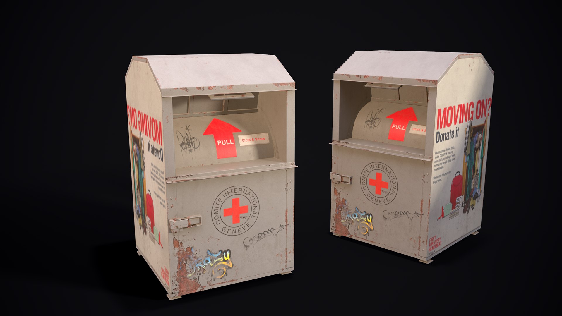 Urban Props Model - TurboSquid 2059978