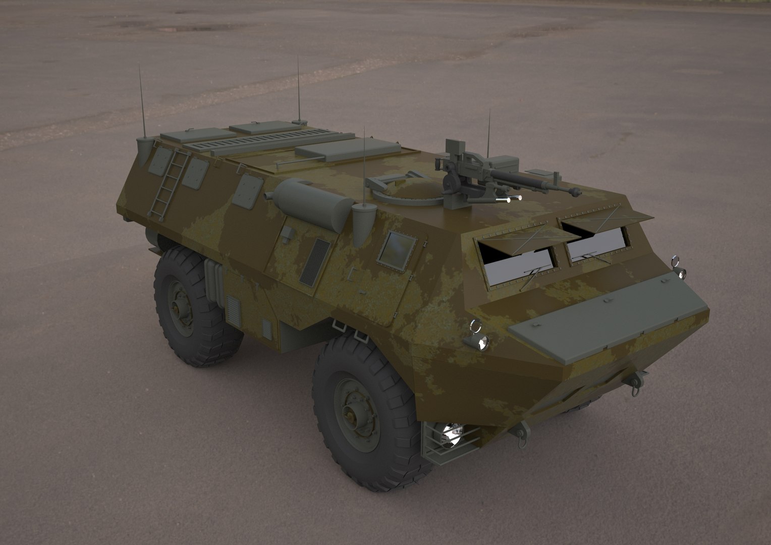 VAB VTT 4X4 Military Vehicle 3d Model 3D Model - TurboSquid 2070116