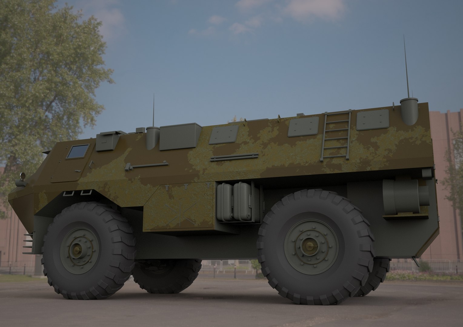 VAB VTT 4X4 Military Vehicle 3d Model 3D Model - TurboSquid 2070116
