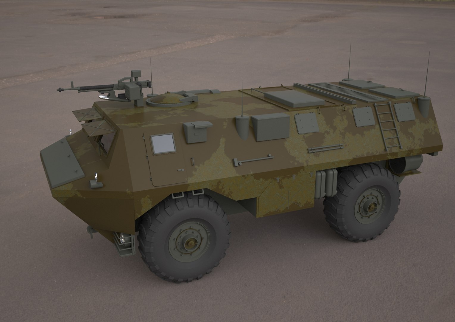 VAB VTT 4X4 Military Vehicle 3d Model 3D Model - TurboSquid 2070116