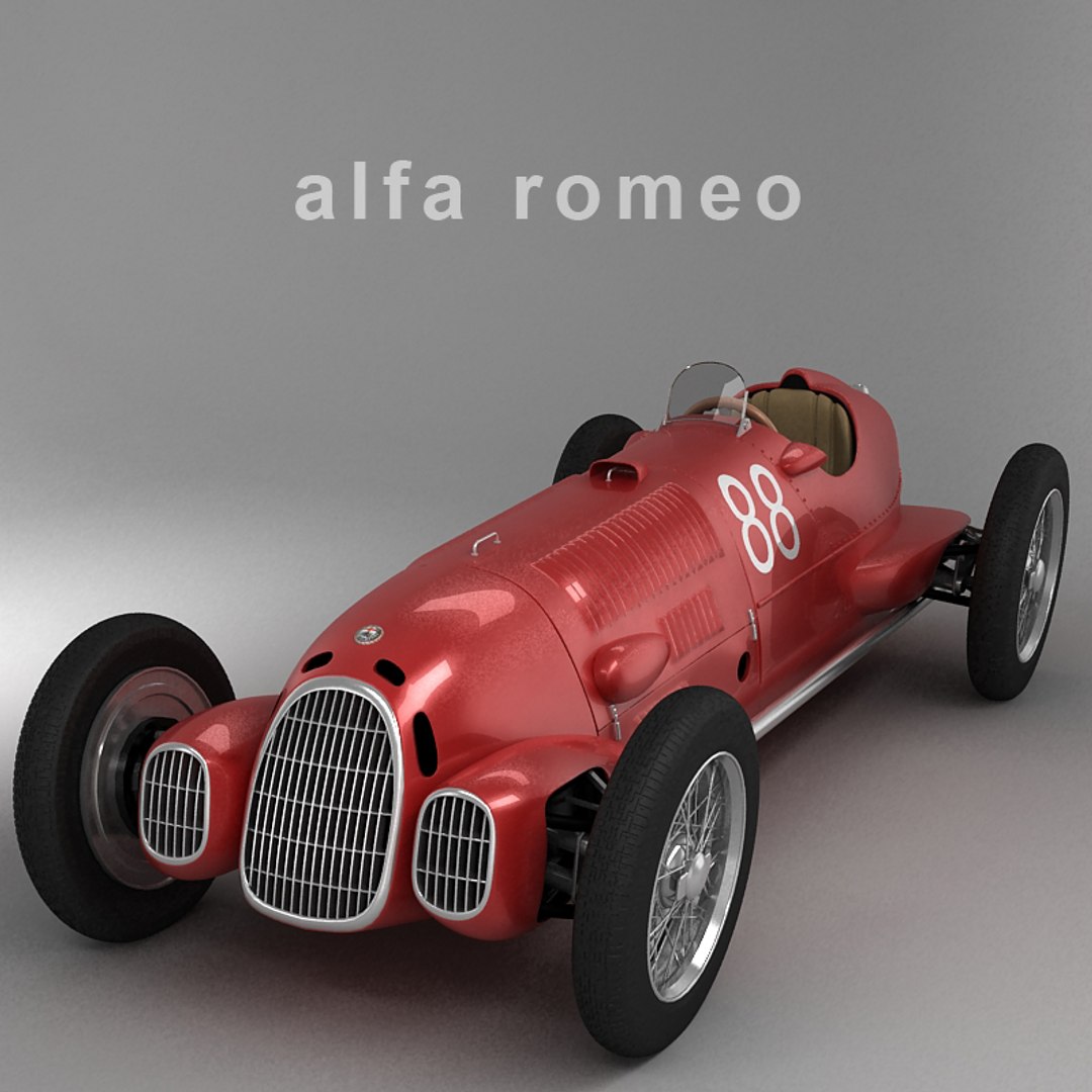 Alfa Romeo 3d Model